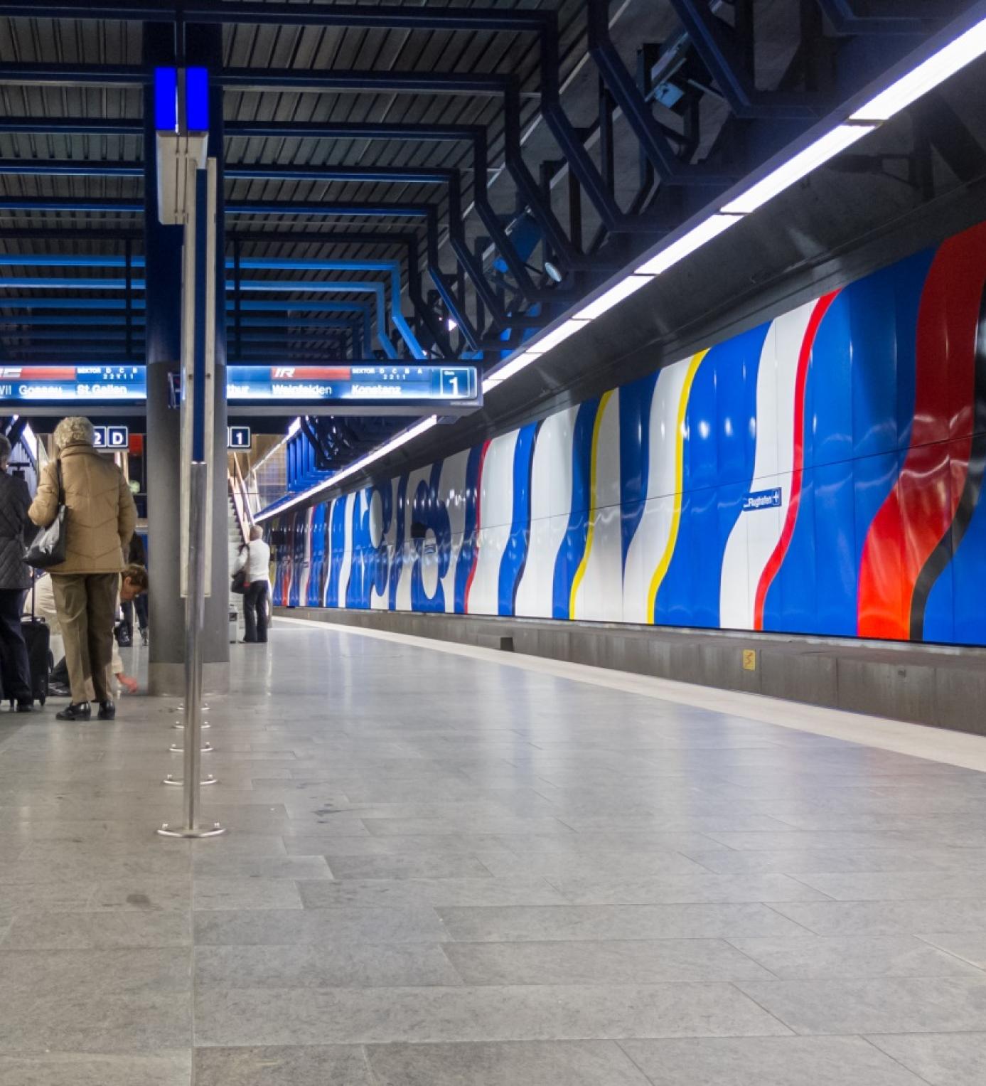 Zurich Airport railway station